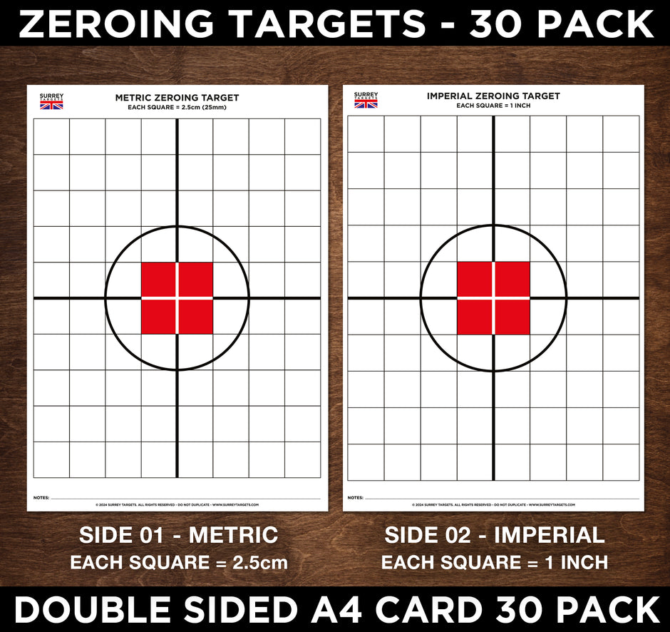 A4 Targets – Surrey Targets