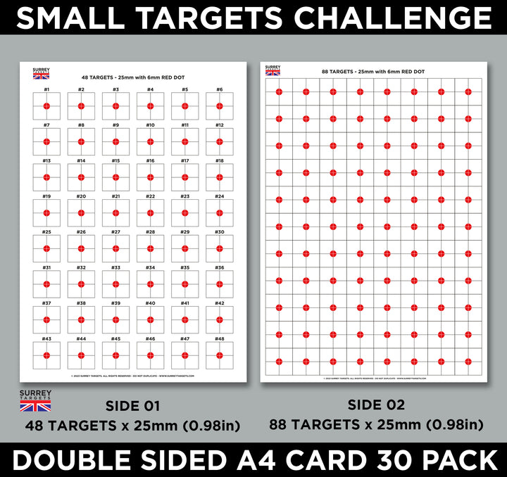 Surrey Targets Air Rifle Pistol PCP Shooting Targets Airsoft